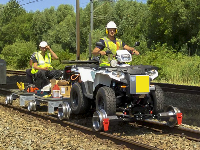Rail Road ATV - Multifunctional usage for railroad- AMT Group