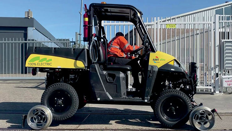 AMT Rail ATV 100% Electric - AMT Group