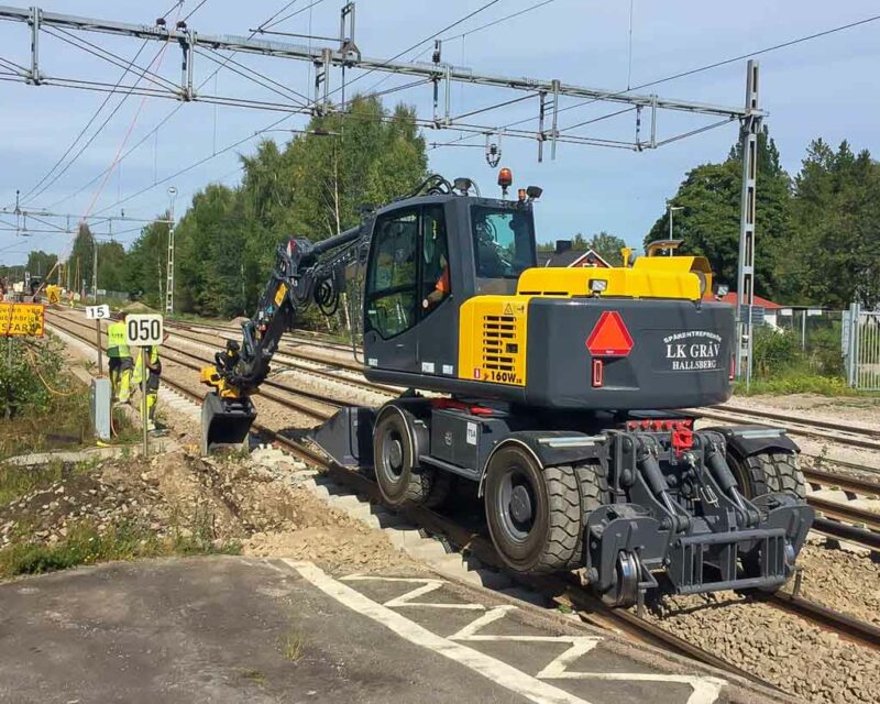 Rail Road excavators - AMT Group